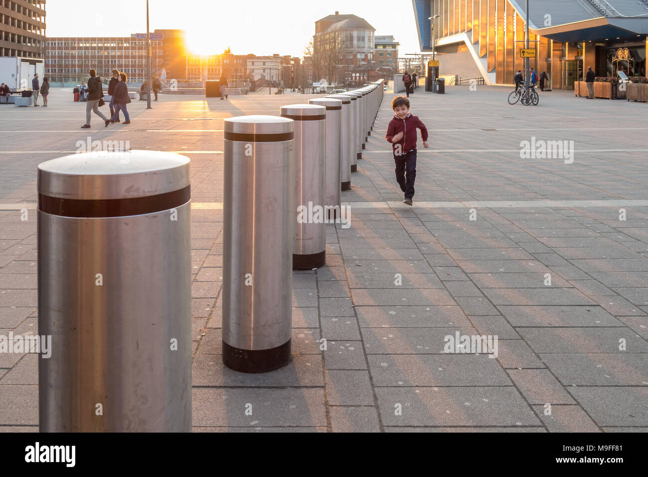 Child bollards hi-res stock photography and images - Alamy