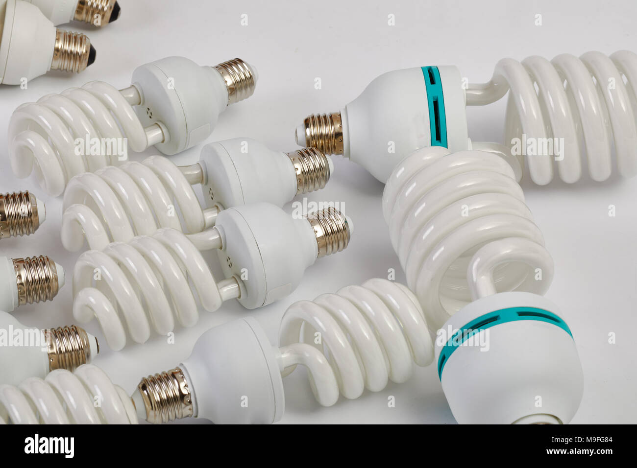 Compact Flurescent Bulbs Stock Photo - Alamy