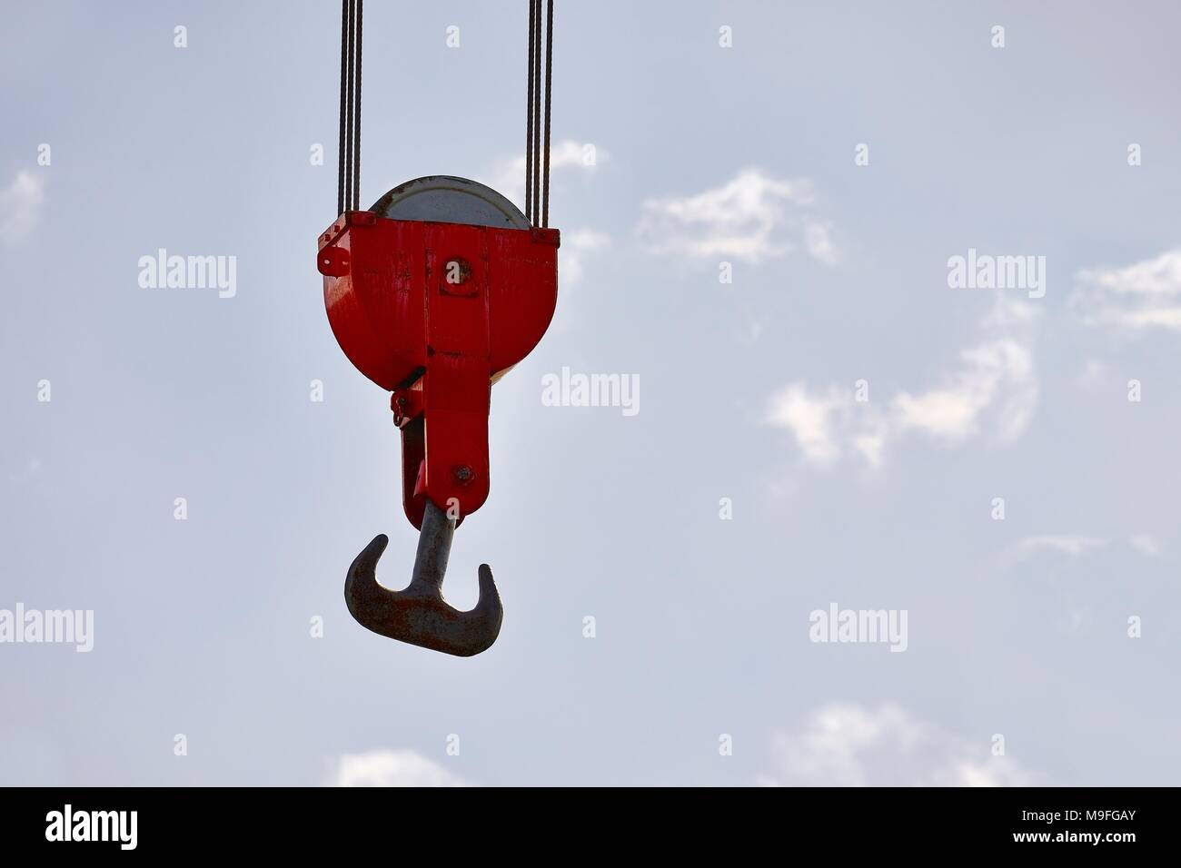 Old Crane Hooks Stock Photo - Alamy