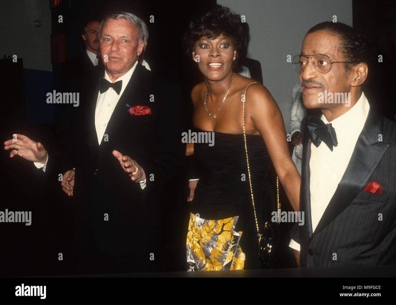 Frank Sinatra Dionne Warwick Sammy Davis Jr. 1989 Photo By John Barrett ...