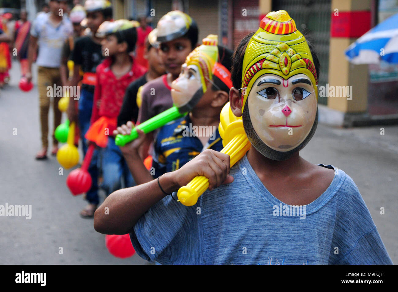 Lord hanuman mask hi-res stock photography and images - Alamy