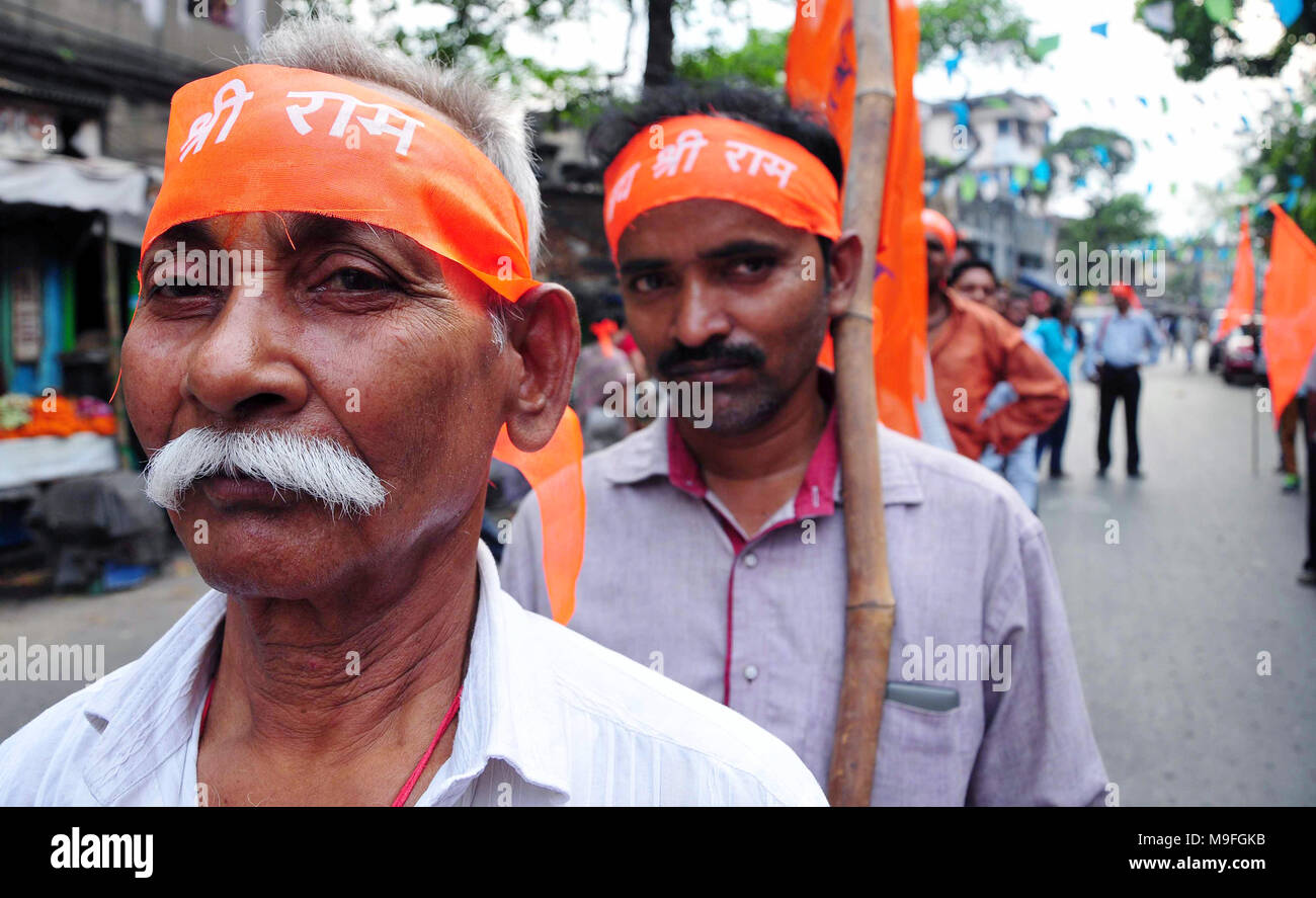 Kolkata, India. 25th Mar, 2018. Shree Ram Navami Udyapan Samity ...