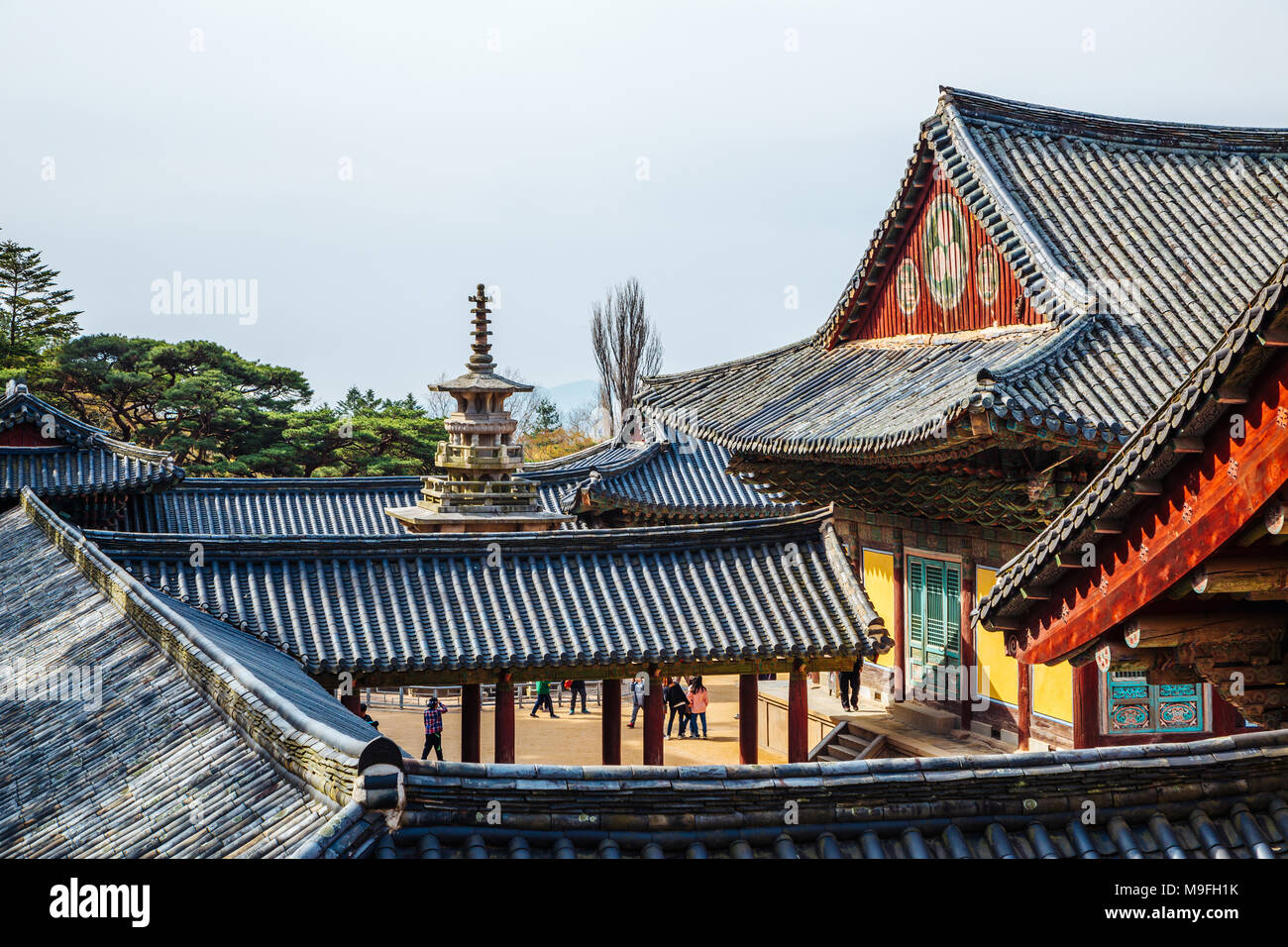 Dabotap and Korean old architecture, Bulguksa Temple UNESCO World ...