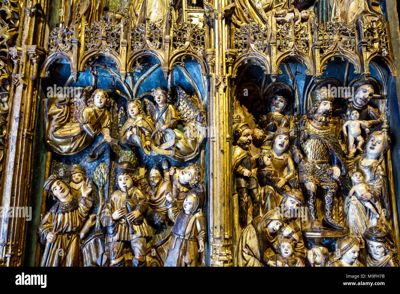Gold Altarpiece High Resolution Stock Photography and Images - Alamy