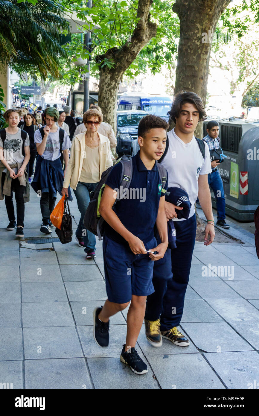 Student walking argentina hi-res stock photography and images - Alamy