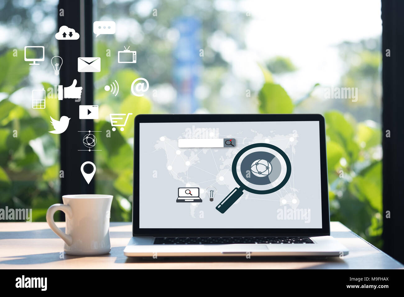 Networking chat Communication Online Social media social network Stock ...