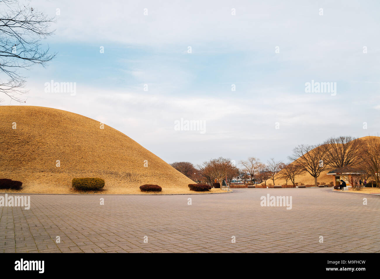 Daereungwon tombs, ancient ruins in Gyeongju, Korea Stock Photo - Alamy