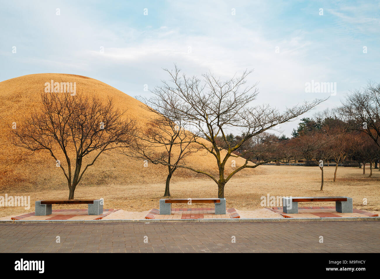 Silla dynasty tombs hi-res stock photography and images - Alamy