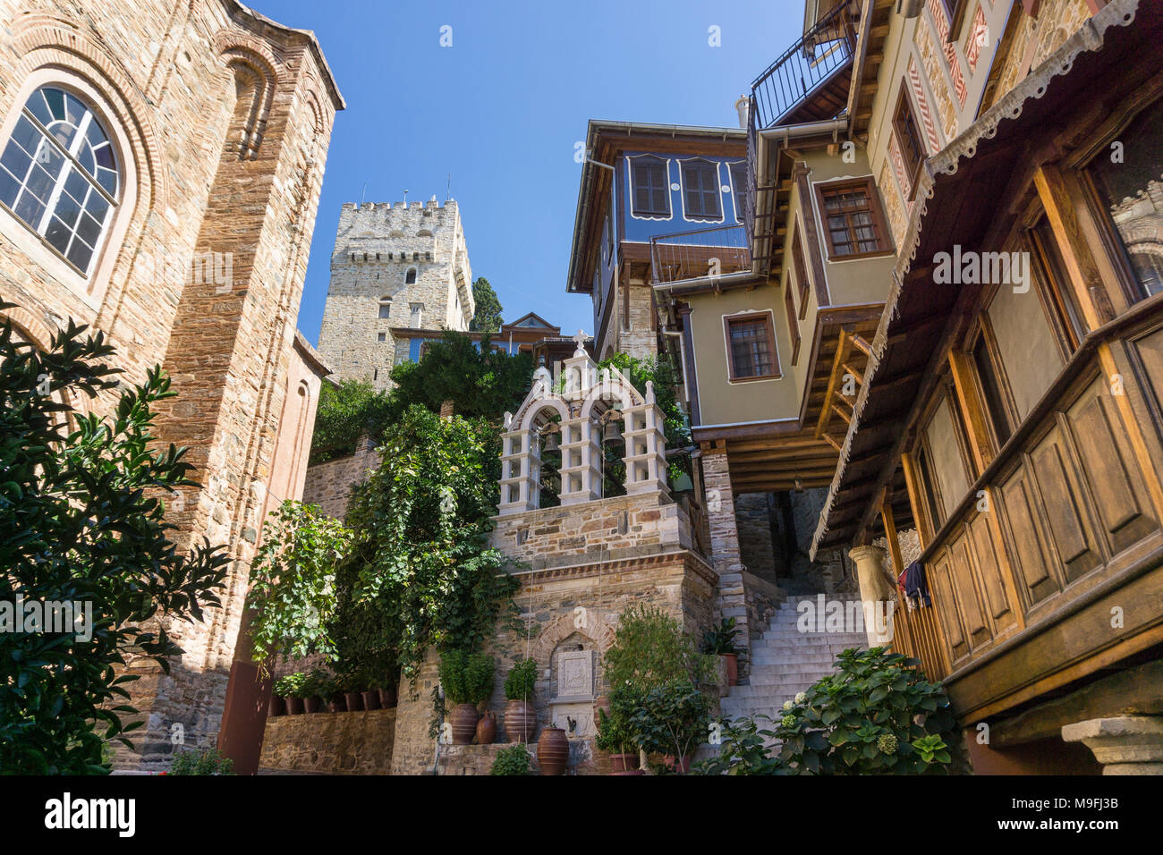 Dochiariou monastery mount athos hi-res stock photography and images ...