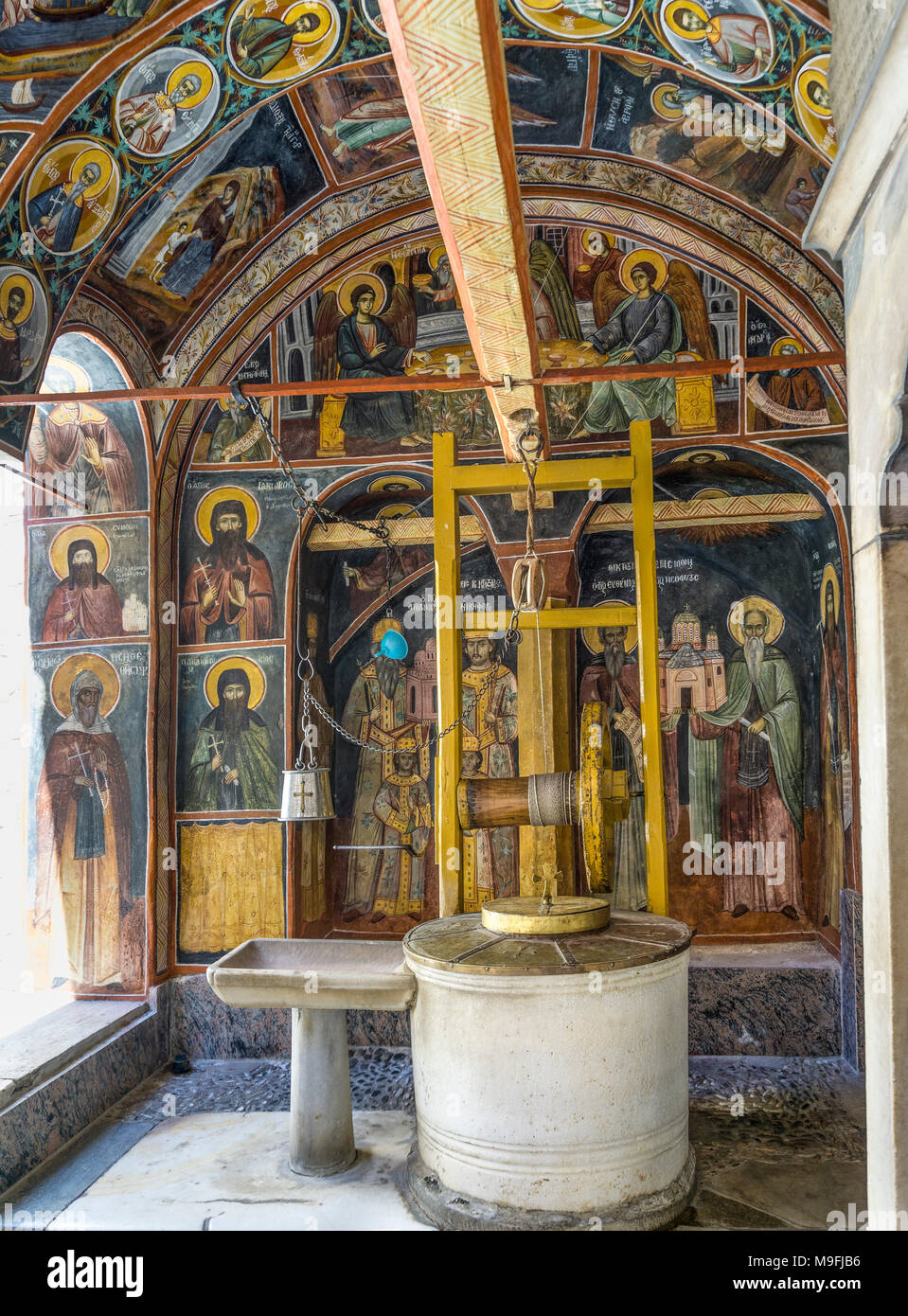 Mount athos fresco hi-res stock photography and images - Alamy