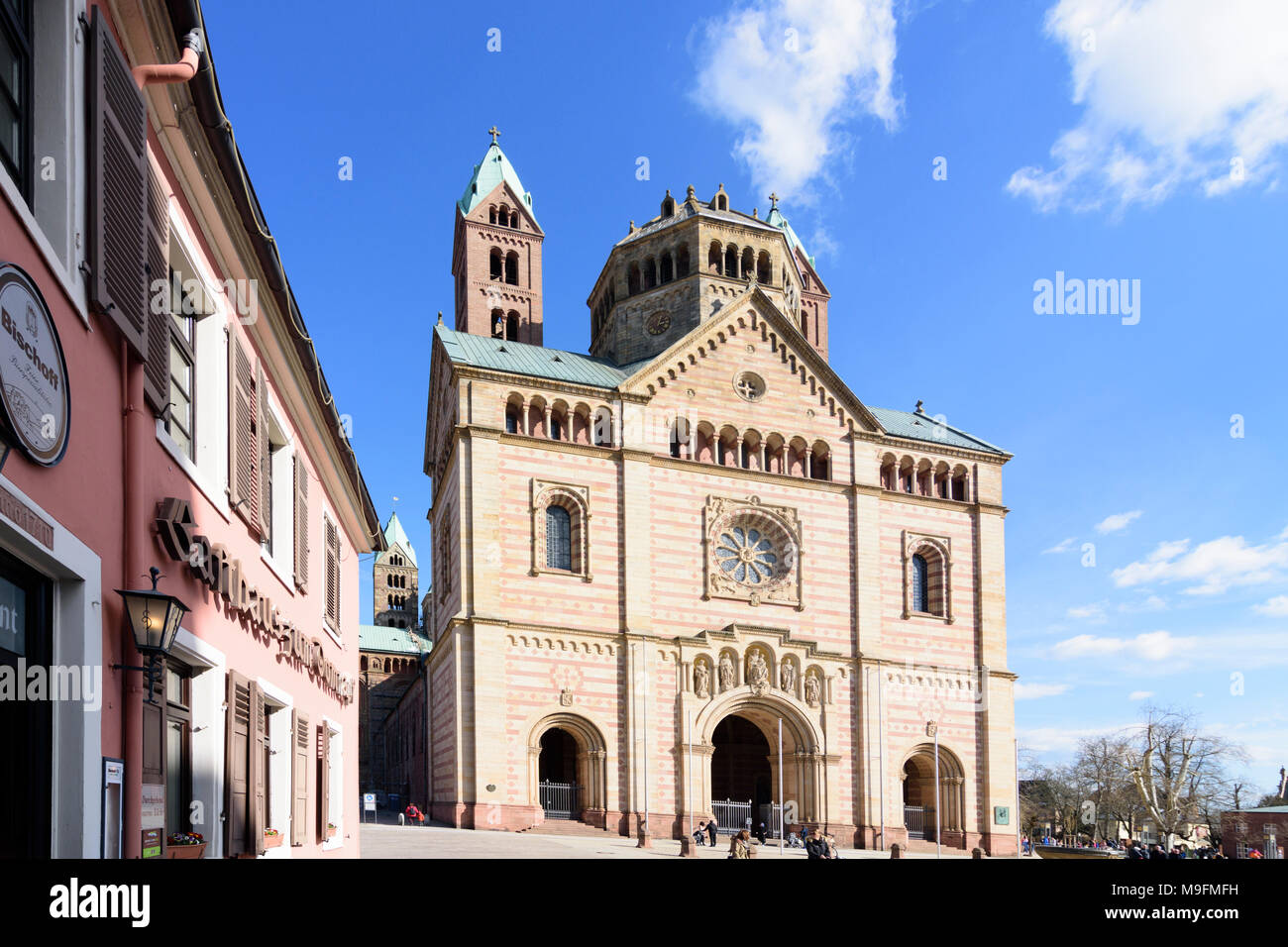 Speyer: Dom (cathedral), west face portal, the largest surviving ...
