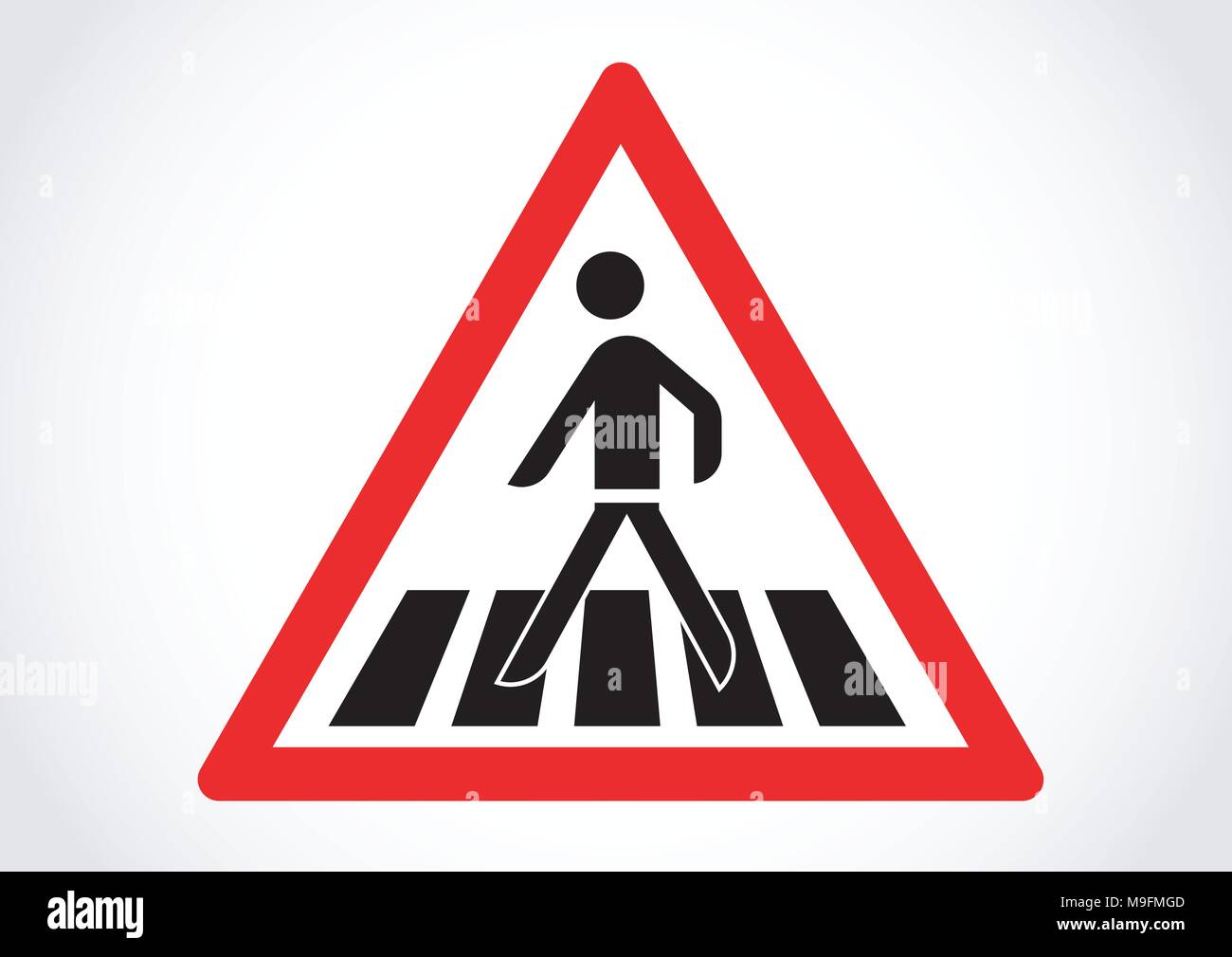 Zebra crossing safety line Stock Vector Images - Alamy
