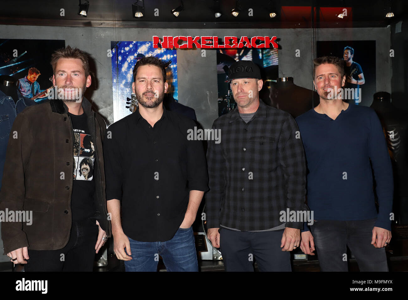 Multi-Platinum Selling Rock Band Nickelback Exclusive Memorabilia Case ...