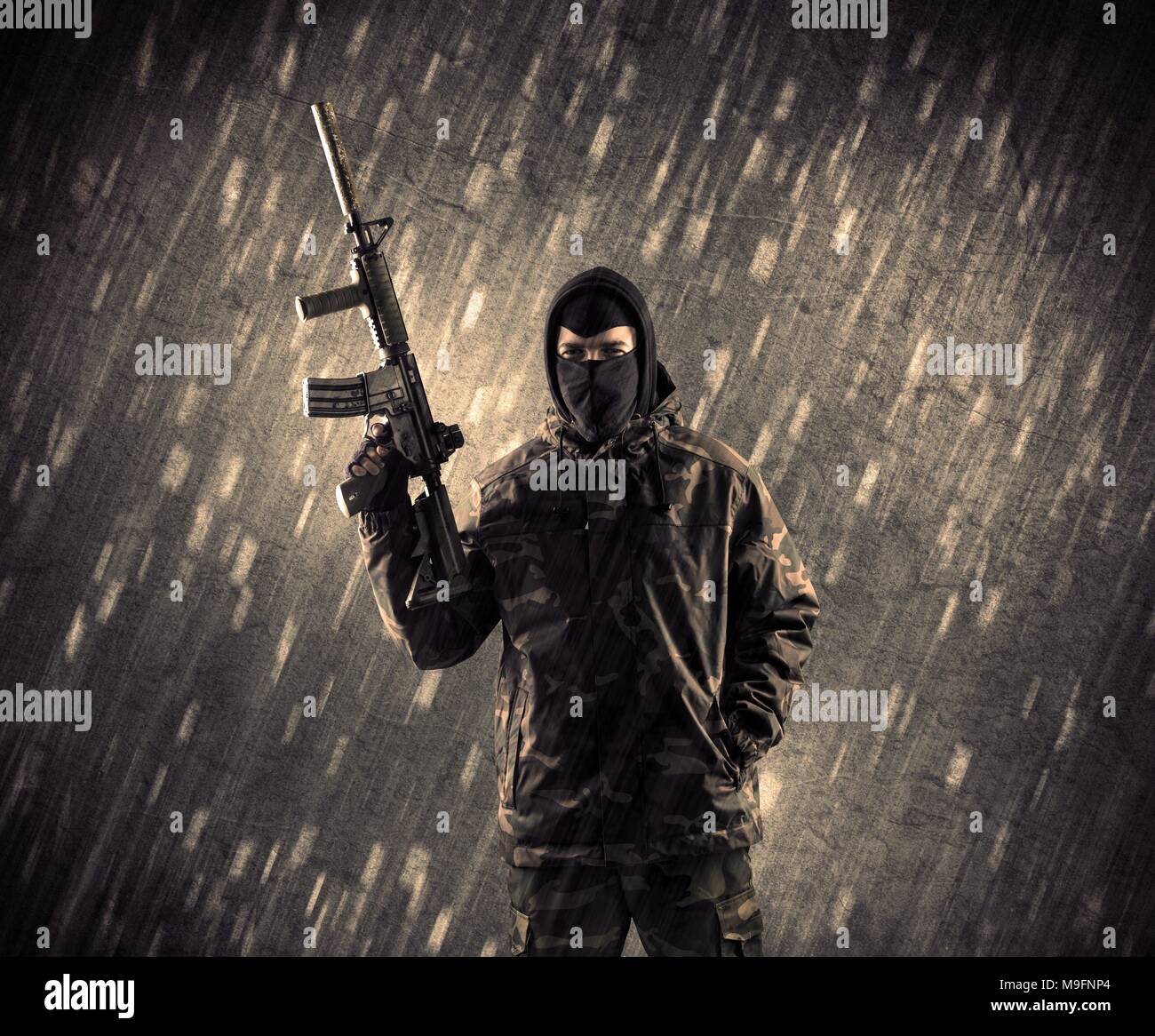 Cyber terrorism mask hi-res stock photography and images - Alamy