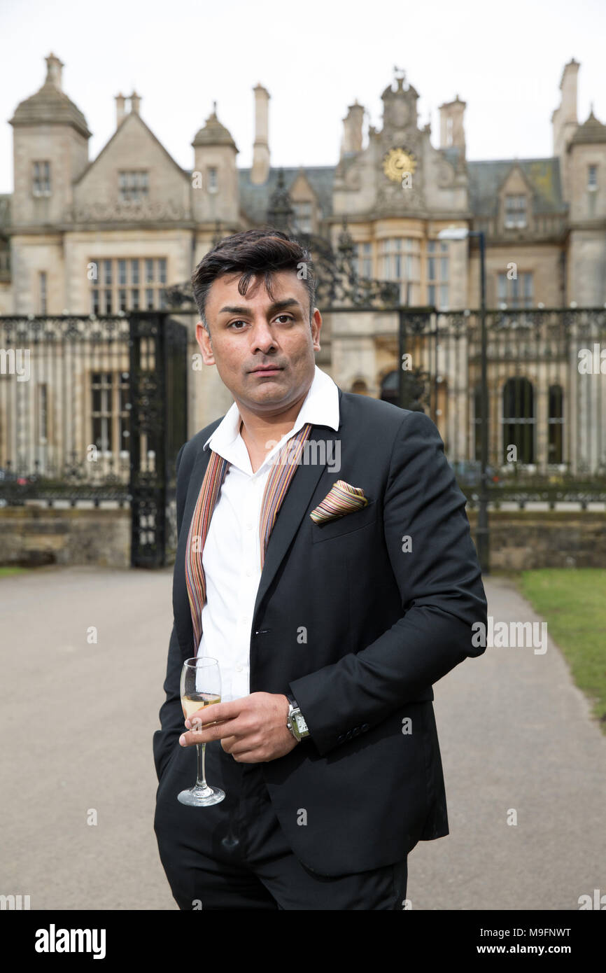 Ravi Kathuria from the Talash Hotel Group who owns Stoke Rochford Hall ...