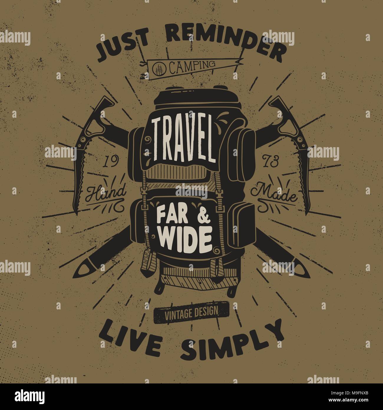 Trekking usa Stock Vector Images - Alamy