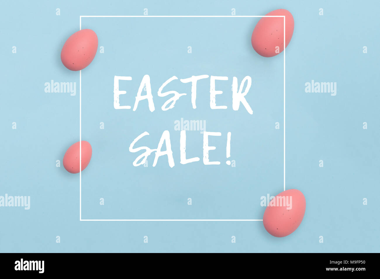 Easter egg border hi-res stock photography and images - Alamy