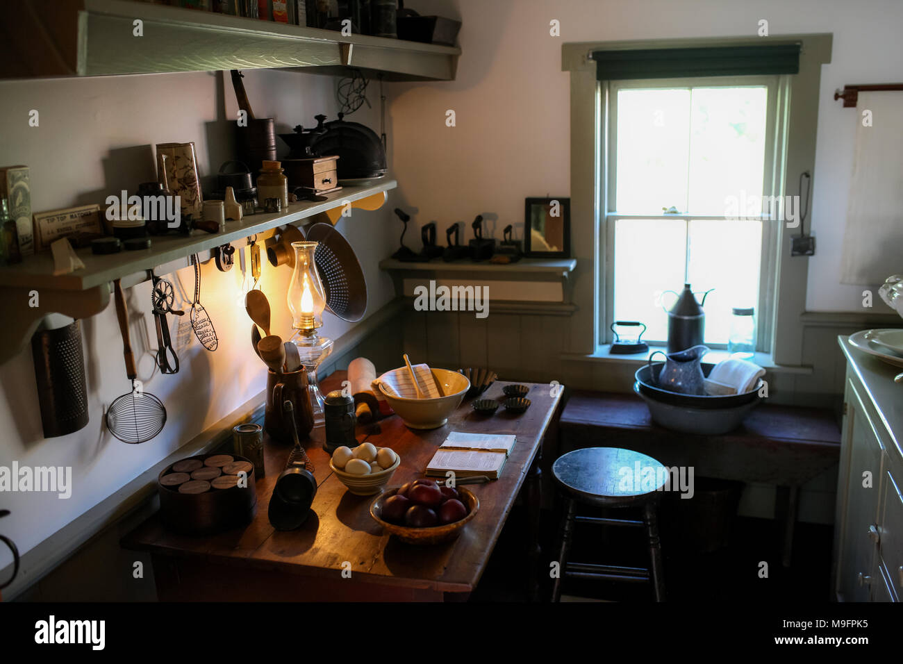 Interior rooms of Green Gables, the Prince Edward Island farm house ...