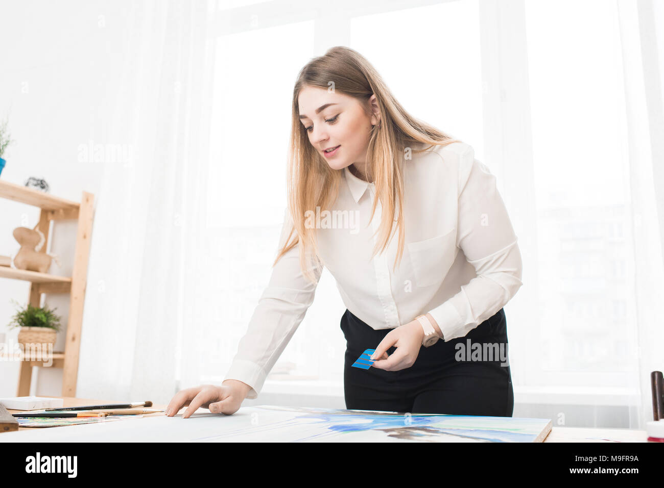 Fashion designer at work Stock Photo - Alamy