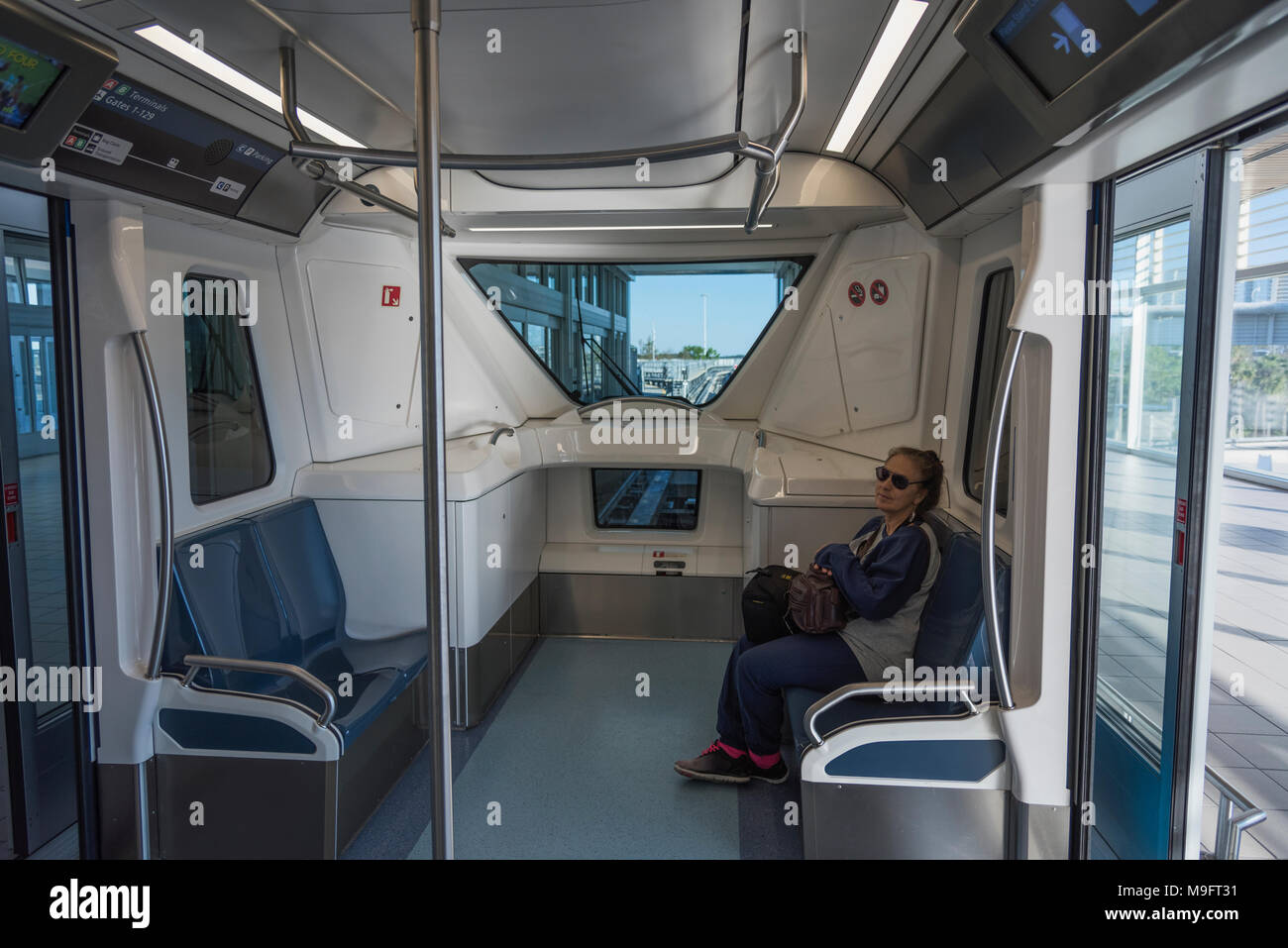 Orlando Florida International Airport Shuttle Tram Stock Photo - Alamy