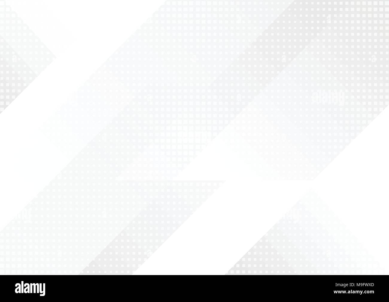 Light grey abstract technology background with squares texture. Vector ...