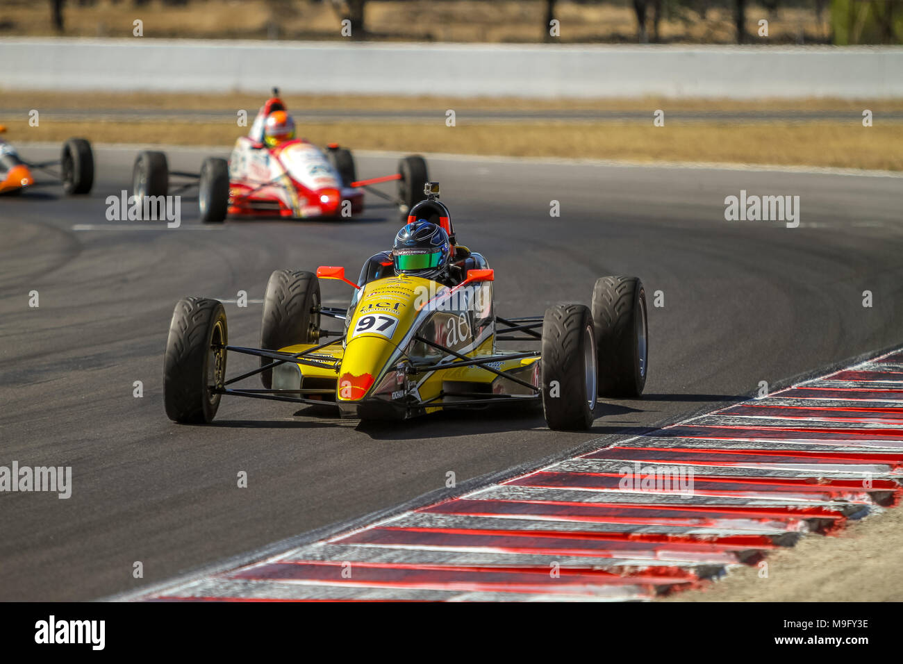 Formula Ford racing from Winton Raceway Victoria Australia Stock Photo ...