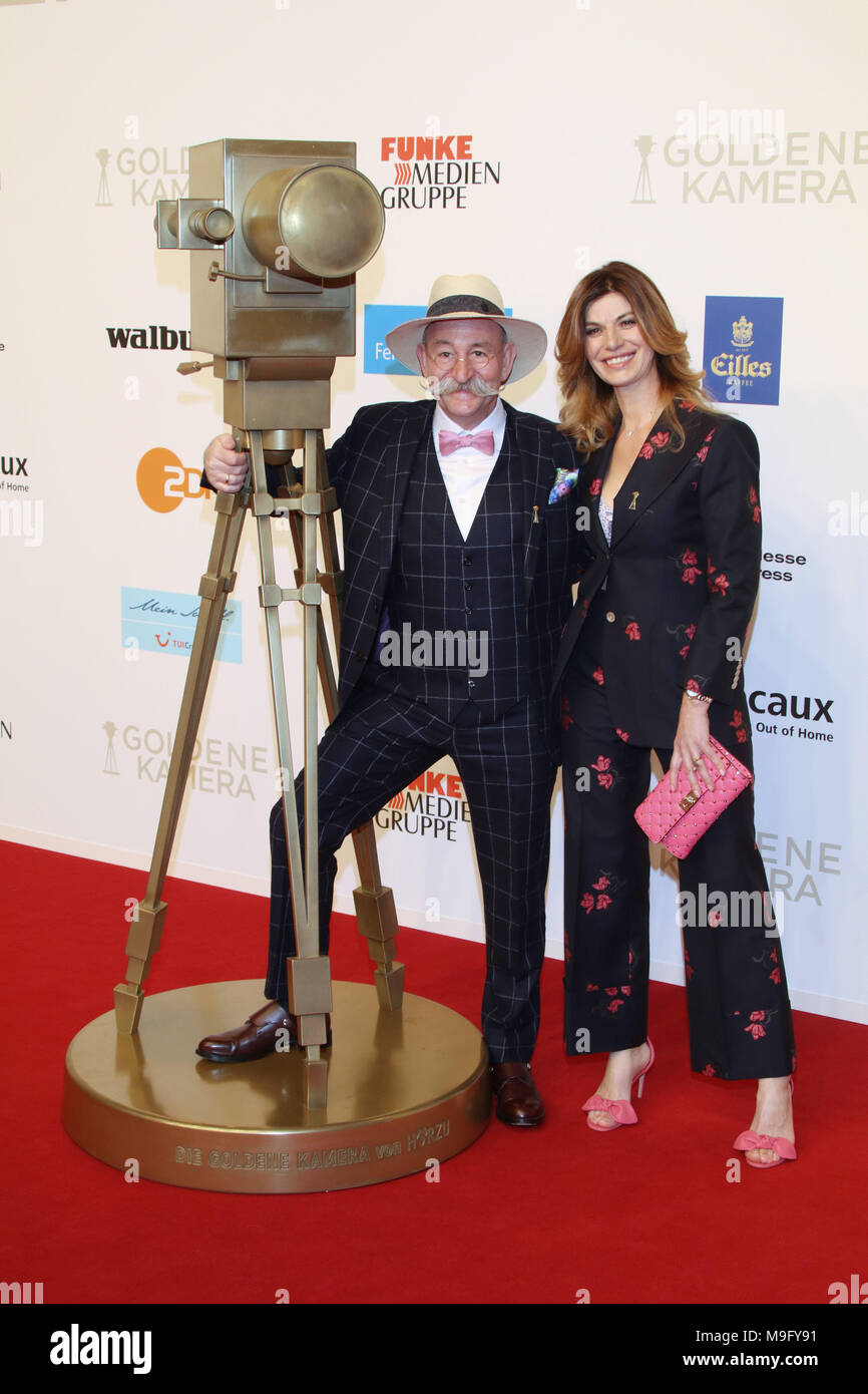 Goldene Kamera (Golden Camera Awards) 2018 at Messe Hamburg. Featuring ...