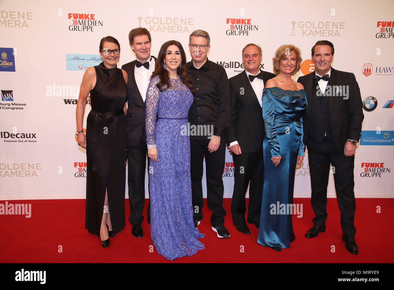 Goldene Kamera (Golden Camera Awards) 2018 at Messe Hamburg. Featuring ...