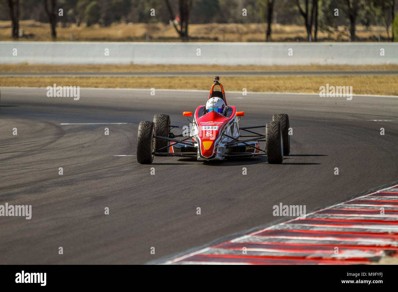 Formula Ford racing from Winton Raceway Victoria Australia Stock Photo ...