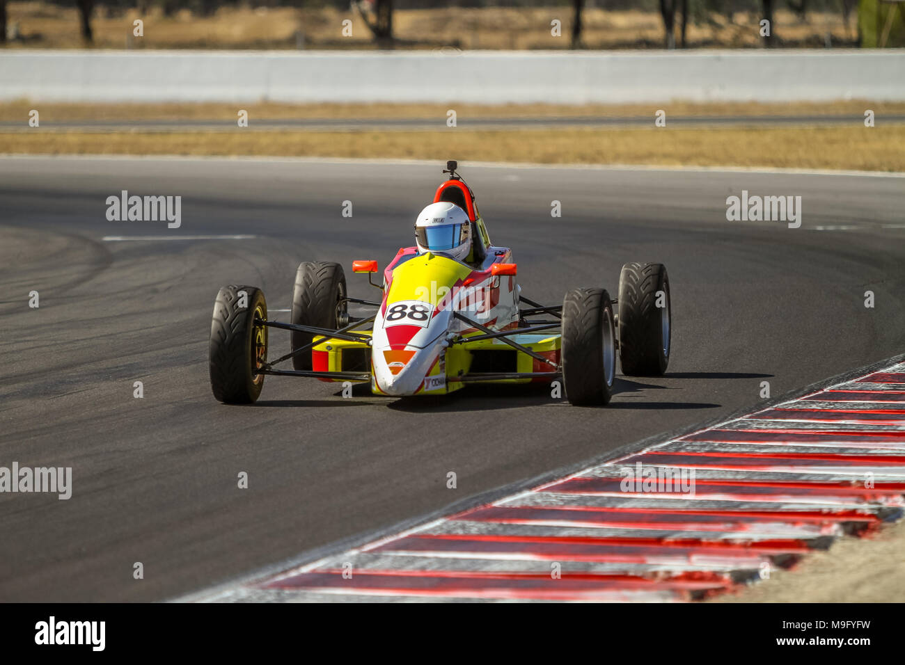 Formula Ford racing from Winton Raceway Victoria Australia Stock Photo ...