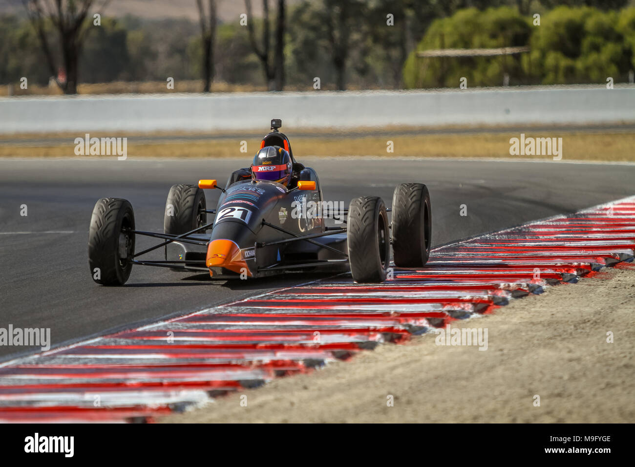 Formula Ford racing from Winton Raceway Victoria Australia Stock Photo ...