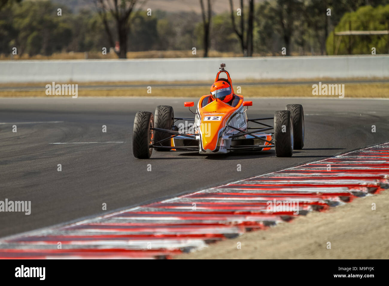 Formula Ford racing from Winton Raceway Victoria Australia Stock Photo ...