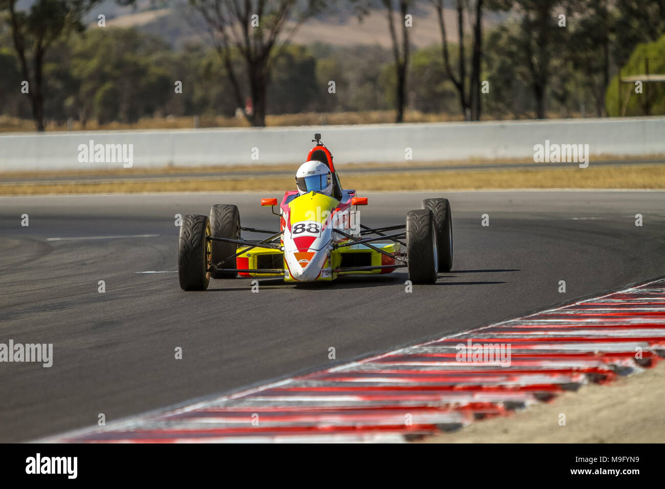 Formula Ford racing from Winton Raceway Victoria Australia Stock Photo ...