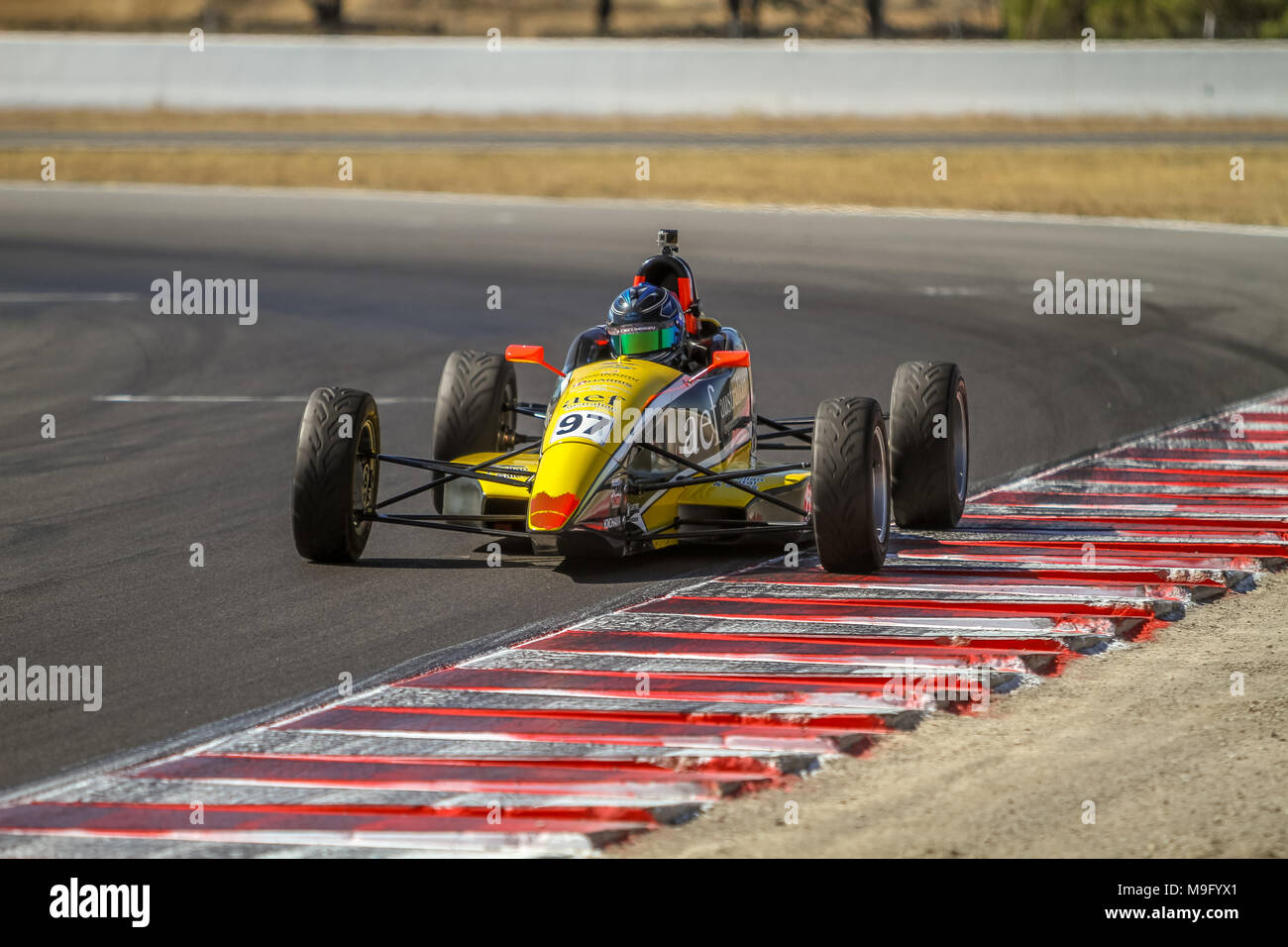 Formula Ford racing from Winton Raceway Victoria Australia Stock Photo ...