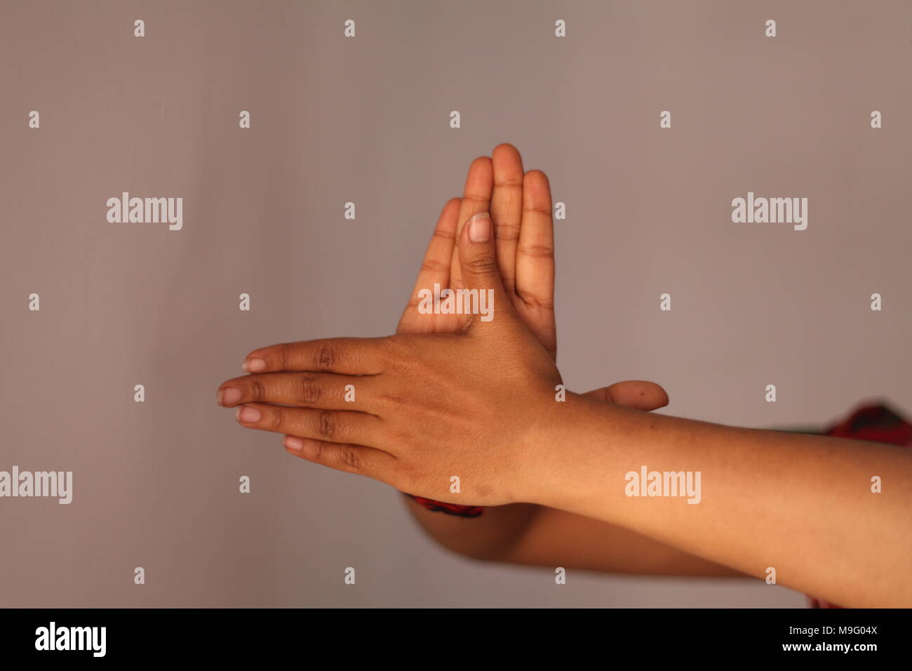 mudra or hand gesture used in indian classical dance Stock Photo - Alamy
