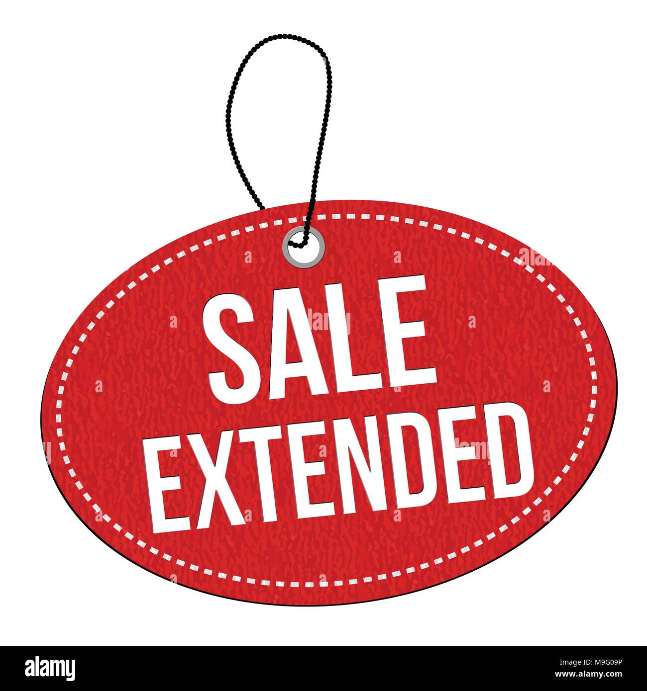 Sale extended label or price tag on white background, vector ...