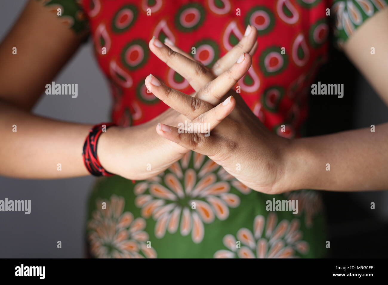 Indian Dance Hand Gestures High Resolution Stock Photography and Images ...
