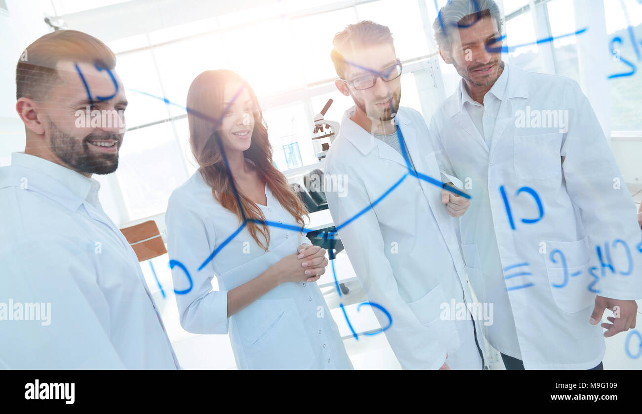 group of laboratory employees Stock Photo - Alamy