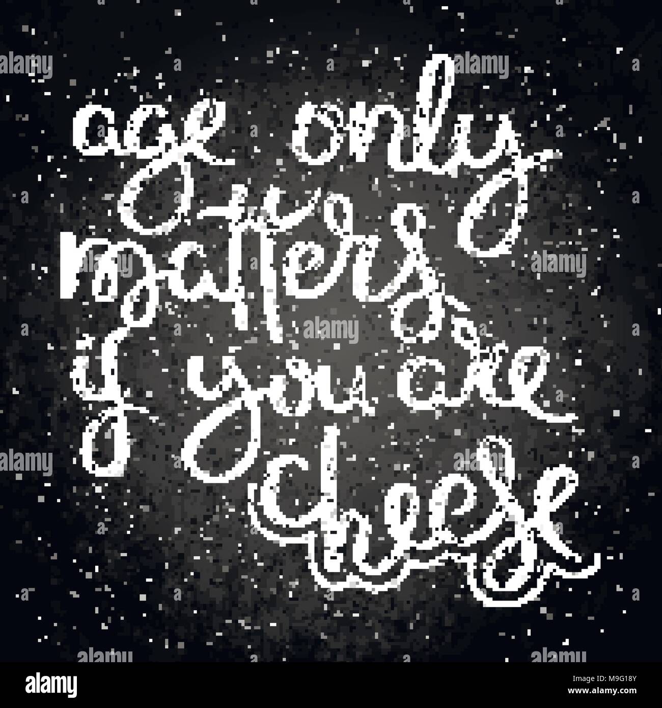 Poster age Stock Vector Images - Alamy