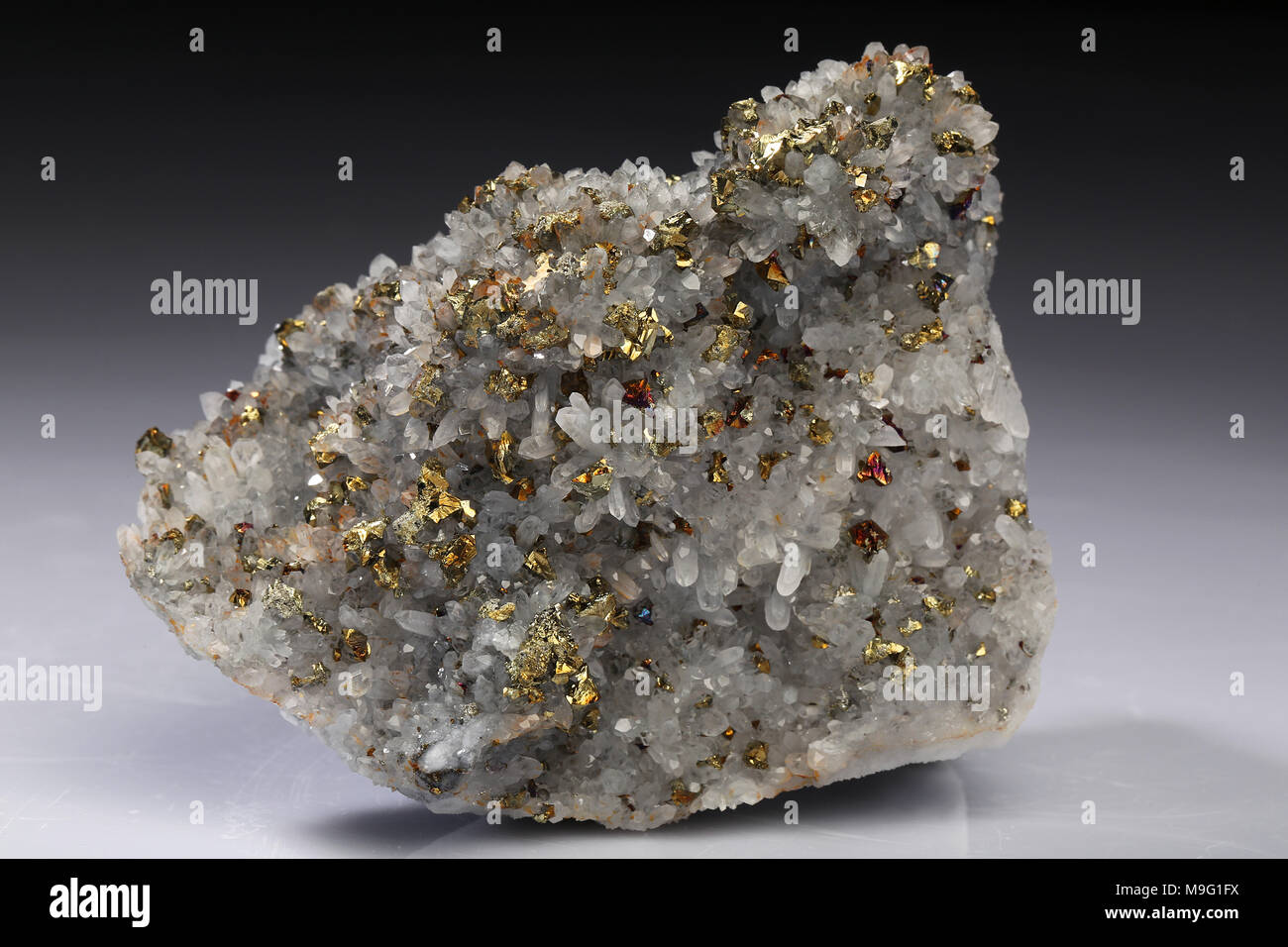Pure quartz crystal cluster hi-res stock photography and images - Alamy