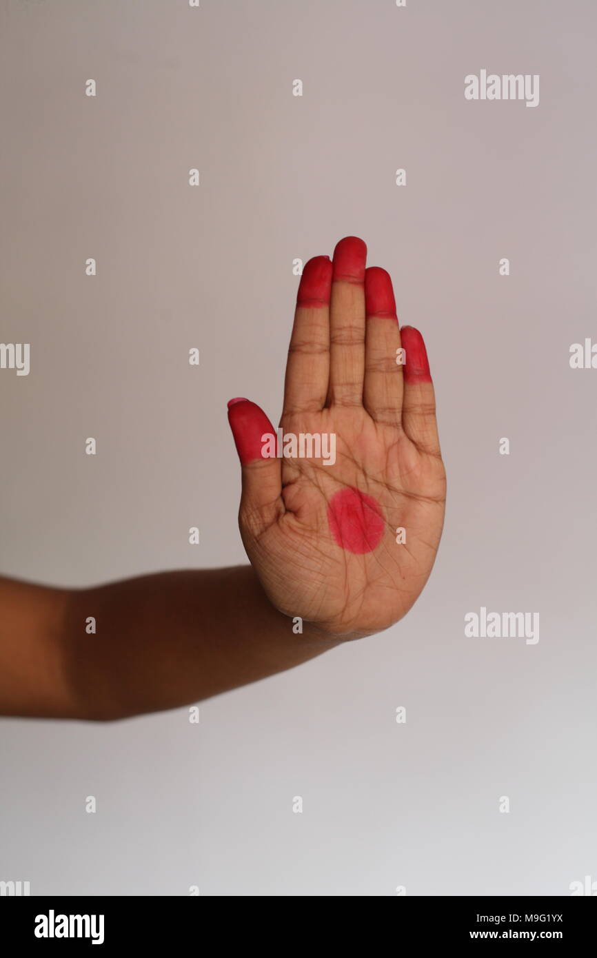 Bharatanatyam Mudras Pataka