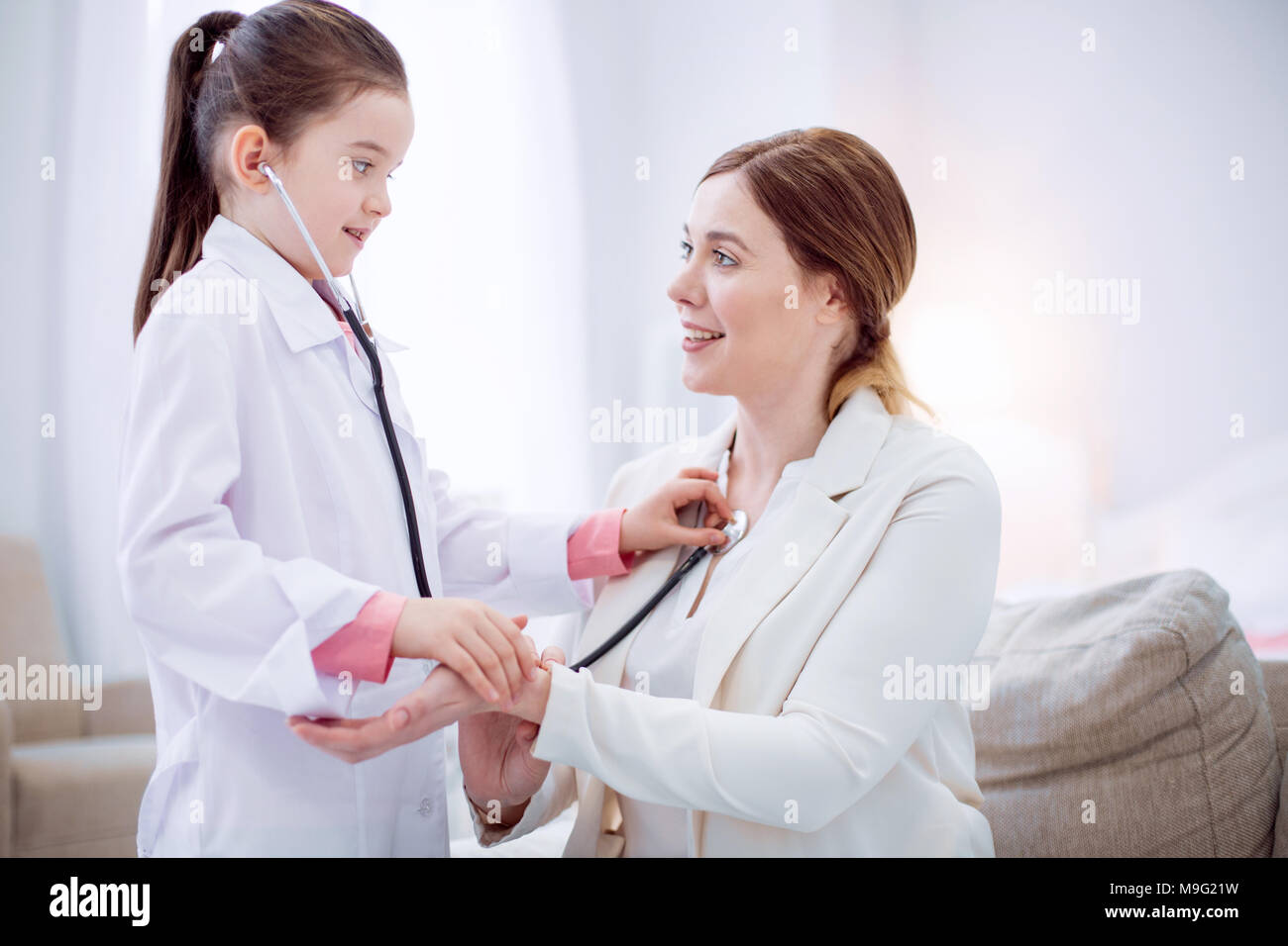 Doctor having fun hi-res stock photography and images - Alamy