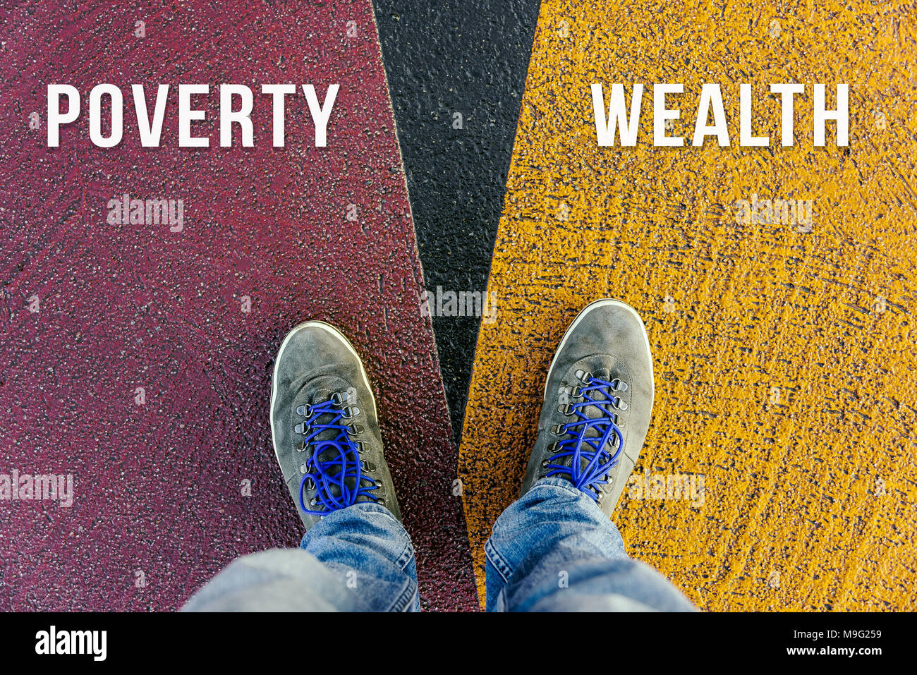 Gap between rich and poor hi-res stock photography and images - Alamy