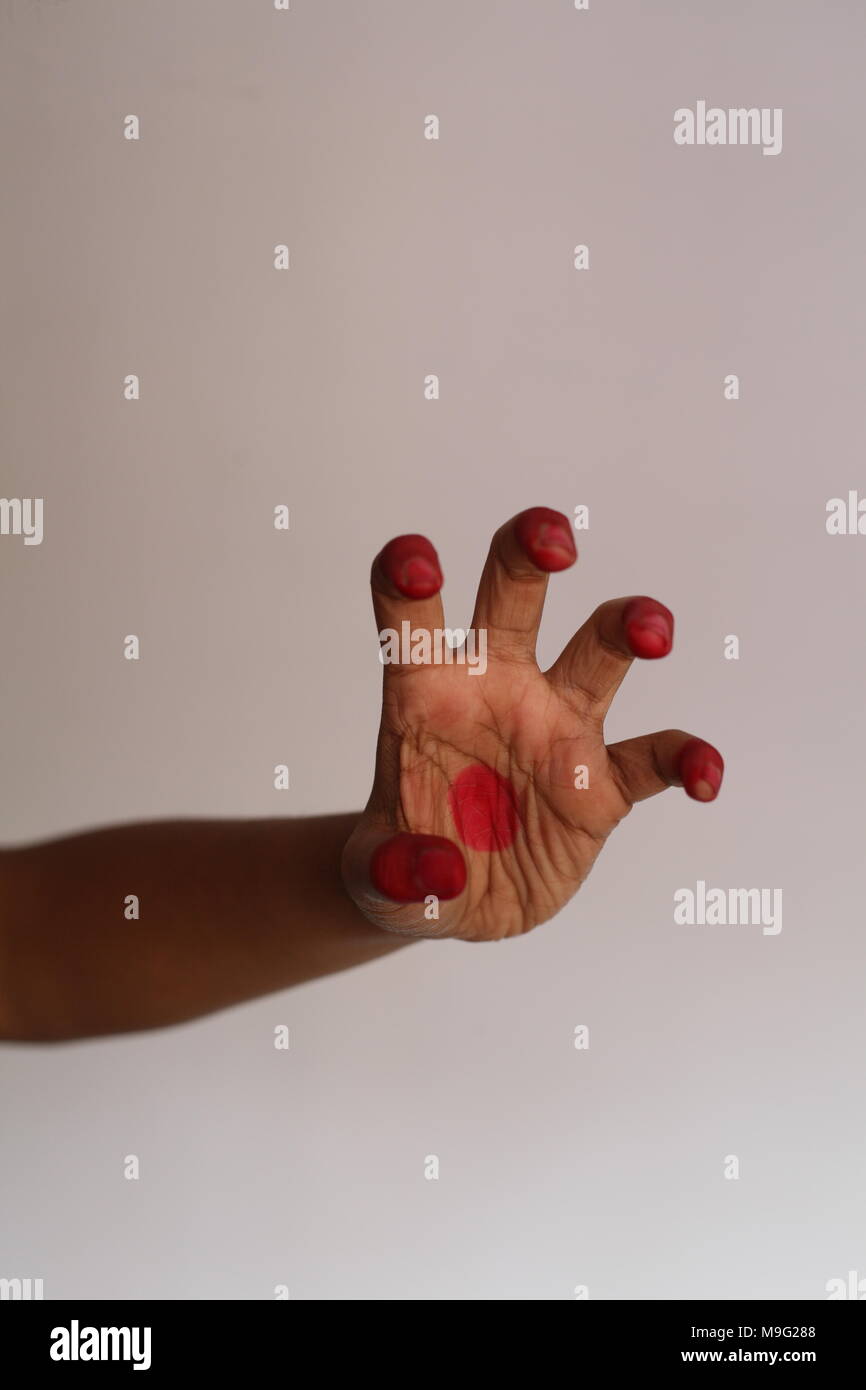 mudra or hand gesture used in indian classical dance Stock Photo - Alamy