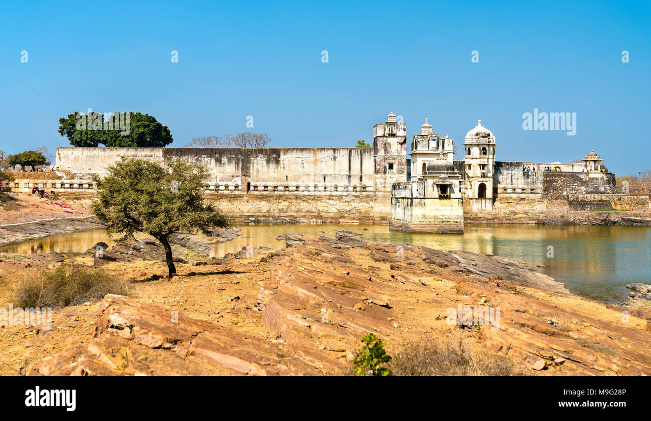 Maharani Shri Padmini Mahal, a palace at Chittorgarh Fort. A UNESCO ...