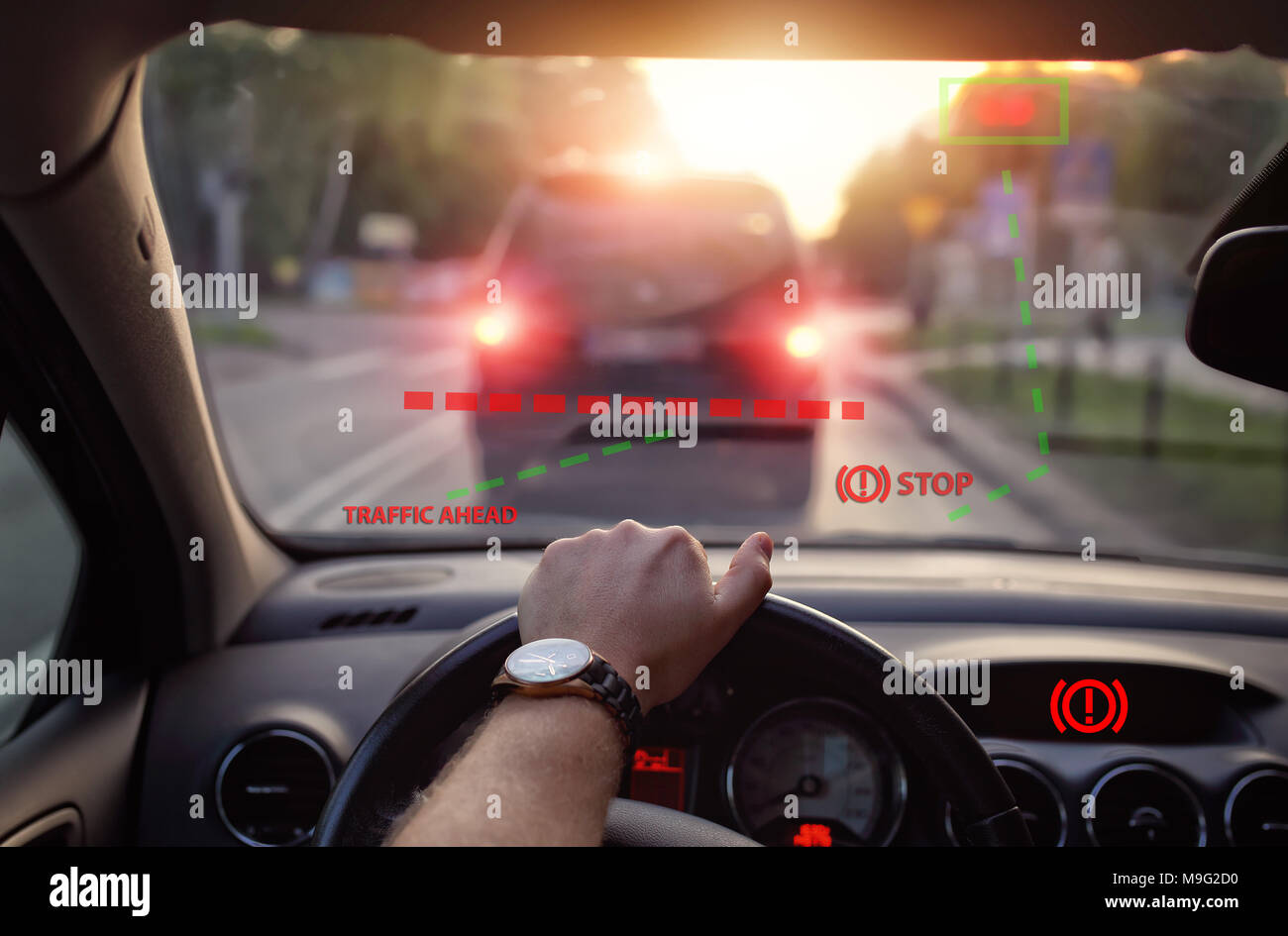 Automatic warning system hi-res stock photography and images - Alamy