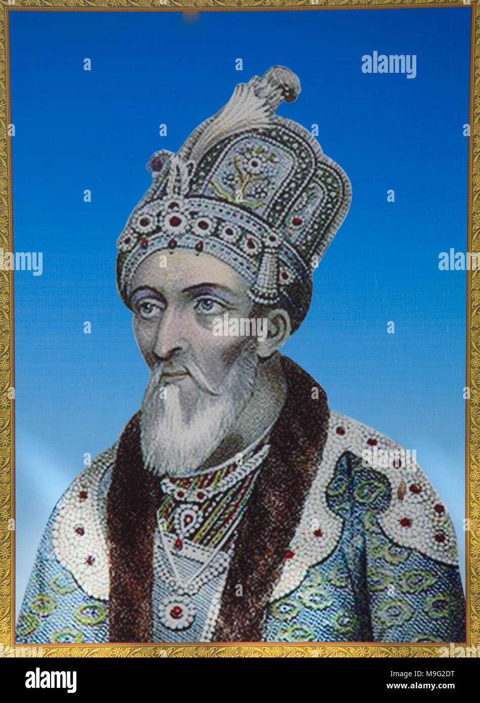 Myanmar, Yangon, Bahadur Shah Zafar, last emperor of India, mausoleum ...