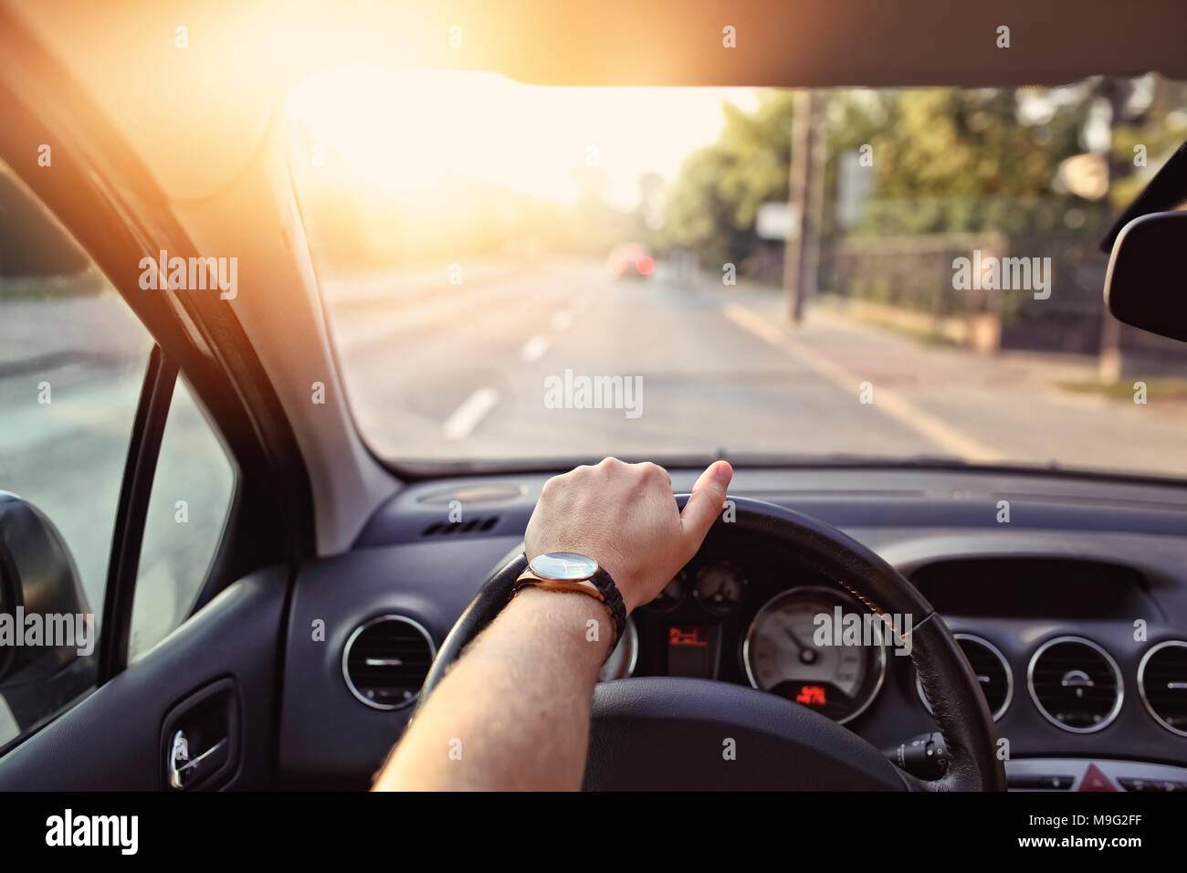 Car returning to car hi-res stock photography and images - Alamy