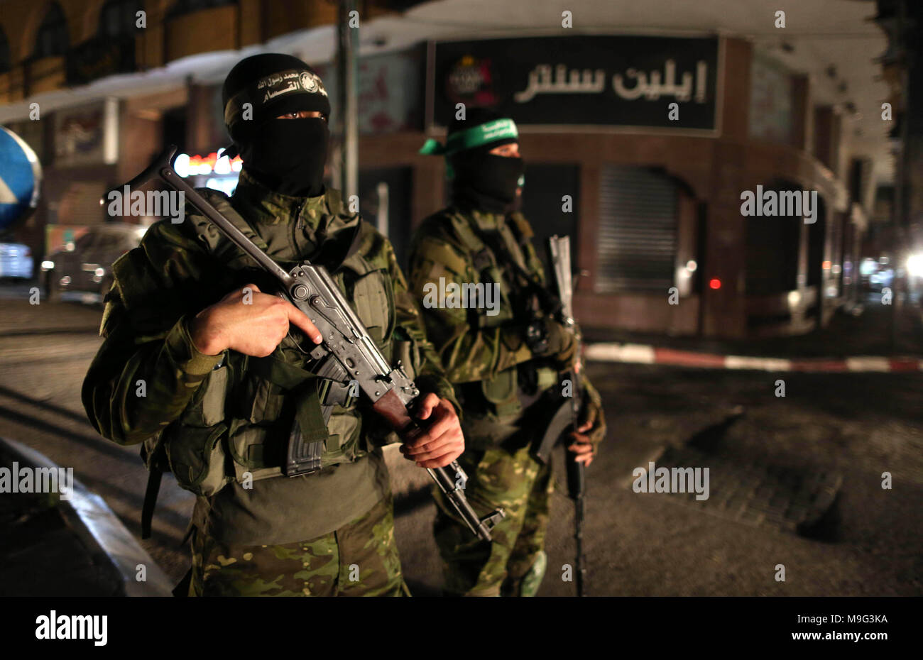 Hamas military wing hi-res stock photography and images - Alamy