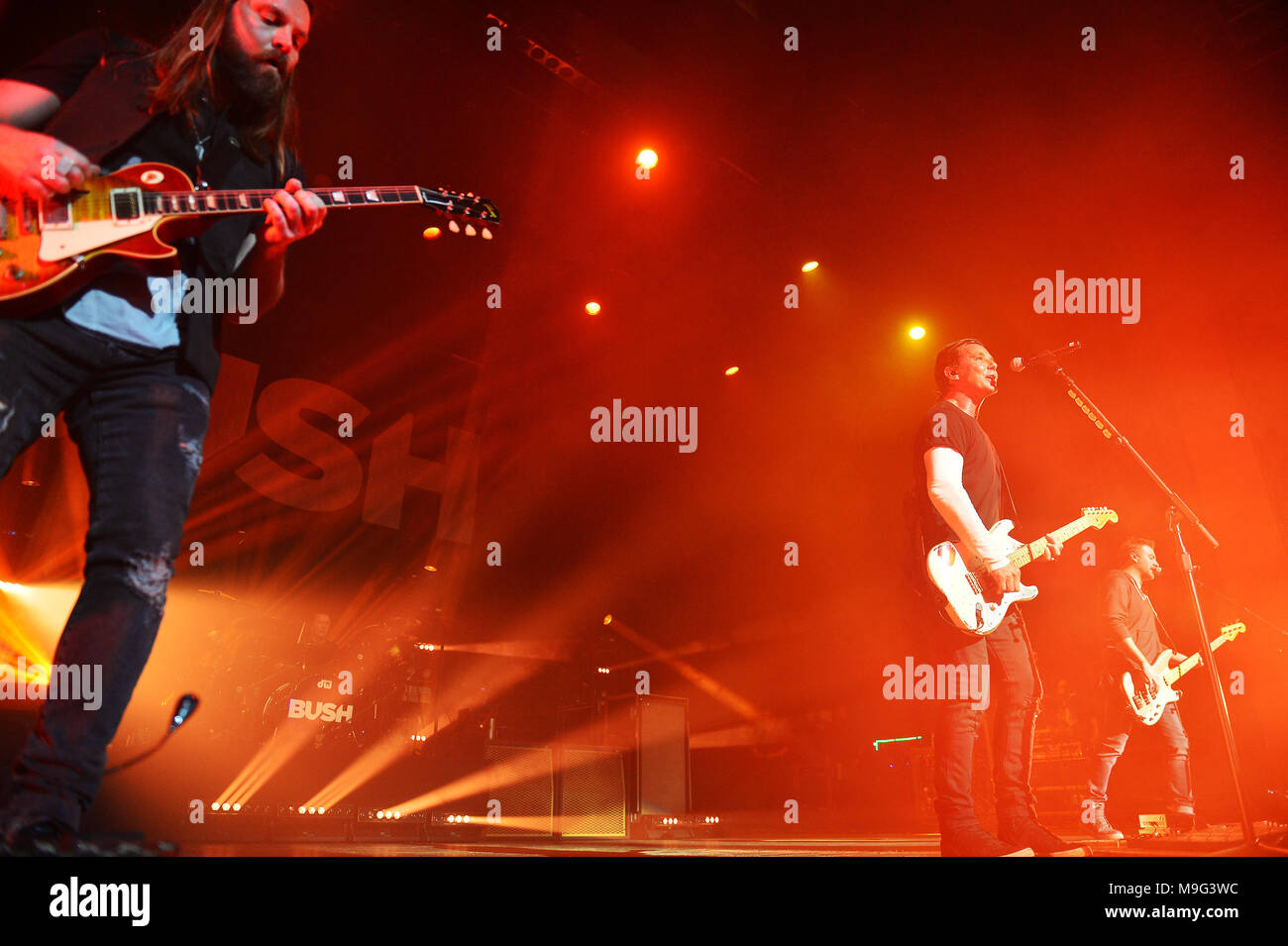 Miami Beach, FL, USA. 24th Mar, 2018. Chris Traynor, Robin Goodridge ...